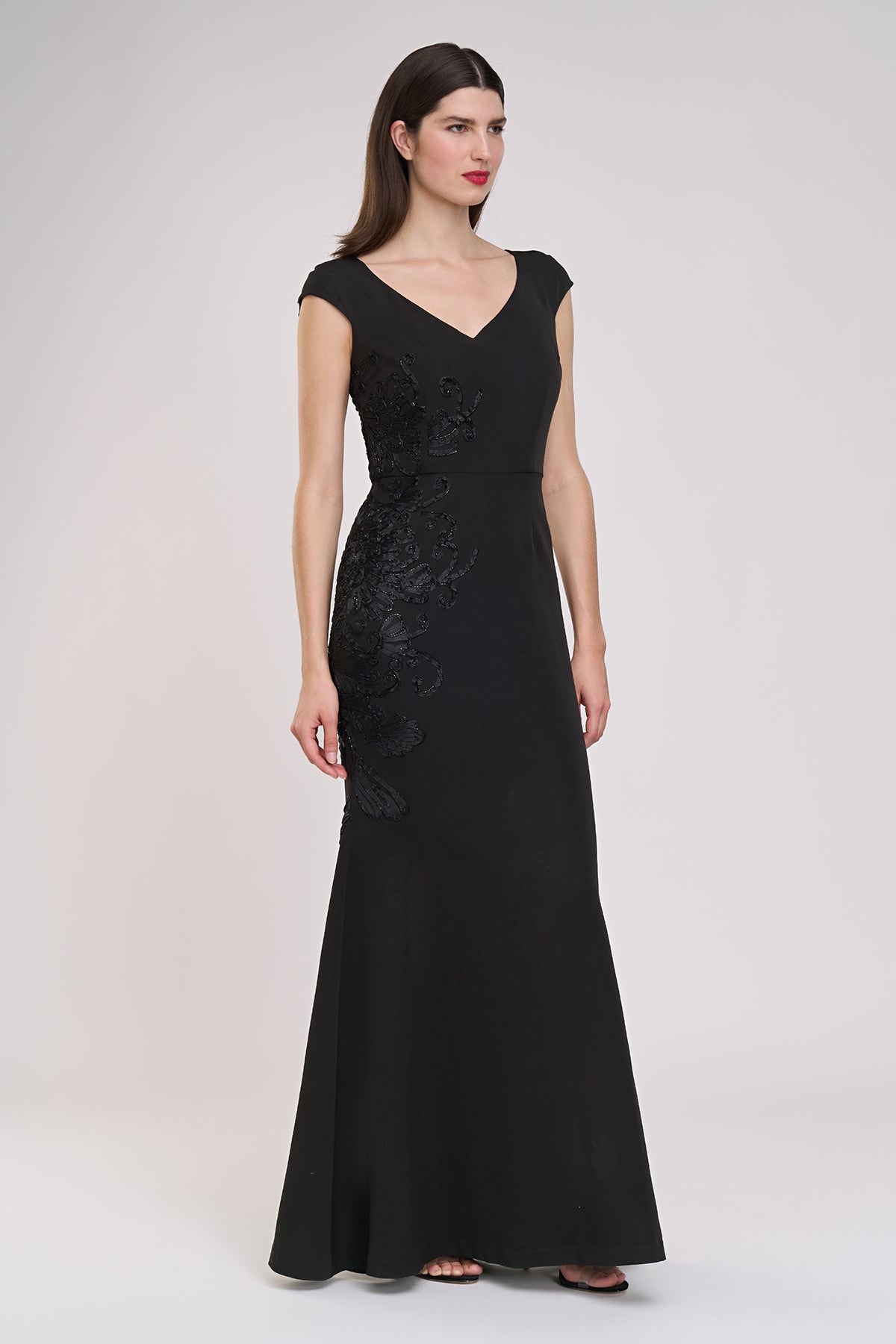 Larisa Soutache Mermaid Gown – JS Collections