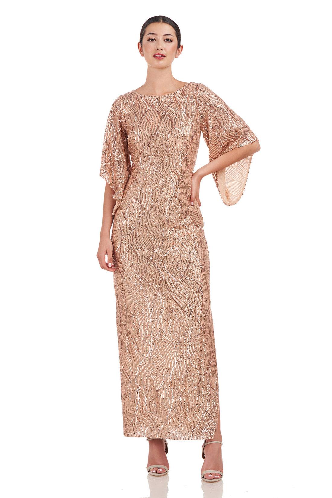 Lorelei Column Gown – JS Collections