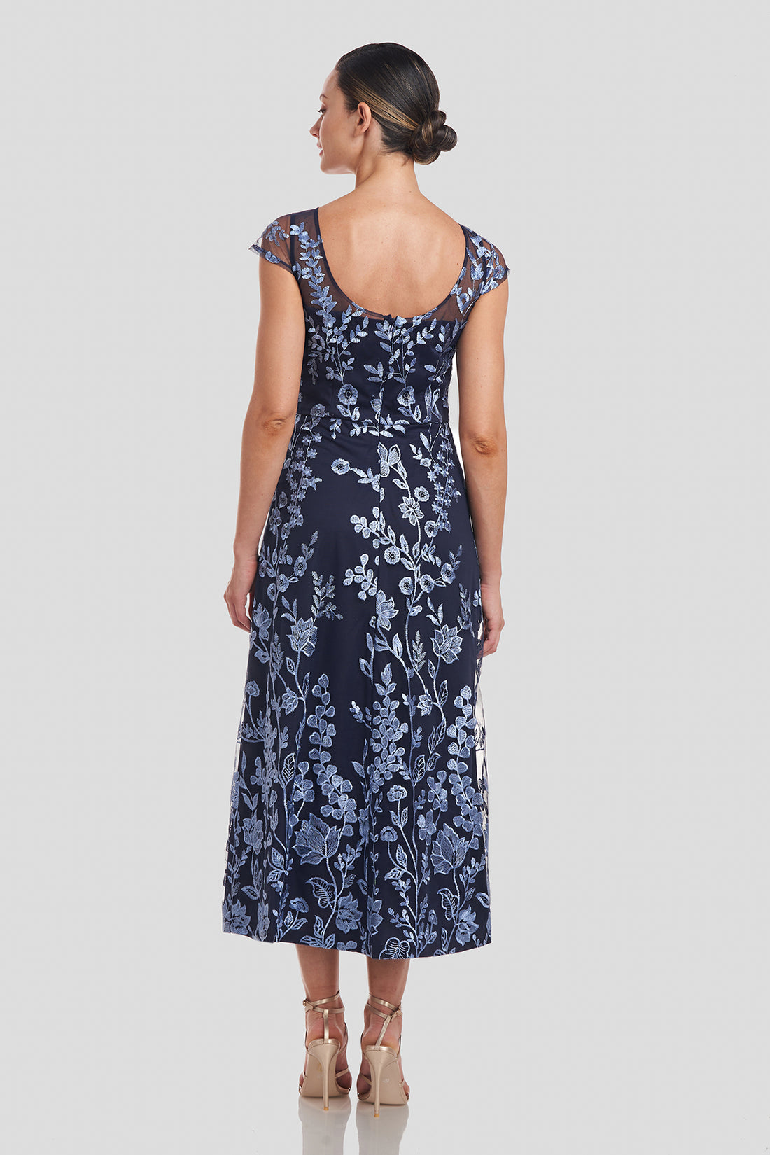 Meredith Tea Length Dress – JS Collections