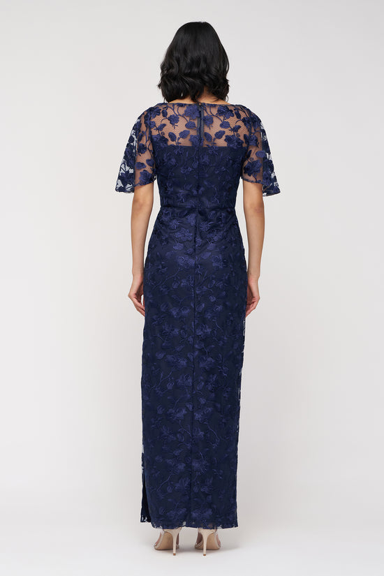 Brooke Column Gown – JS Collections