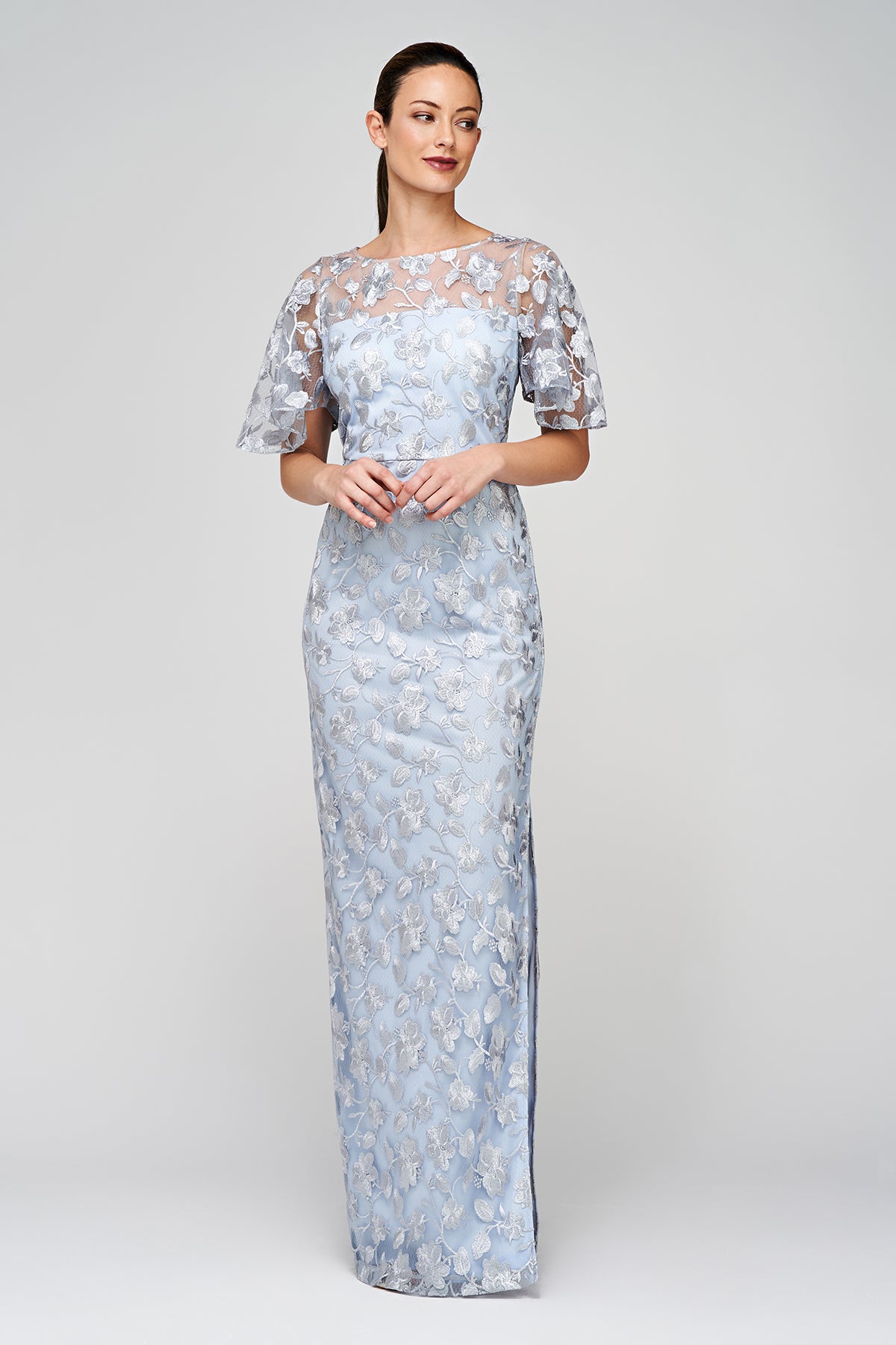 Brooke Column Gown – JS Collections