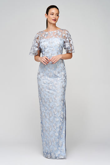 Brooke Column Gown – JS Collections