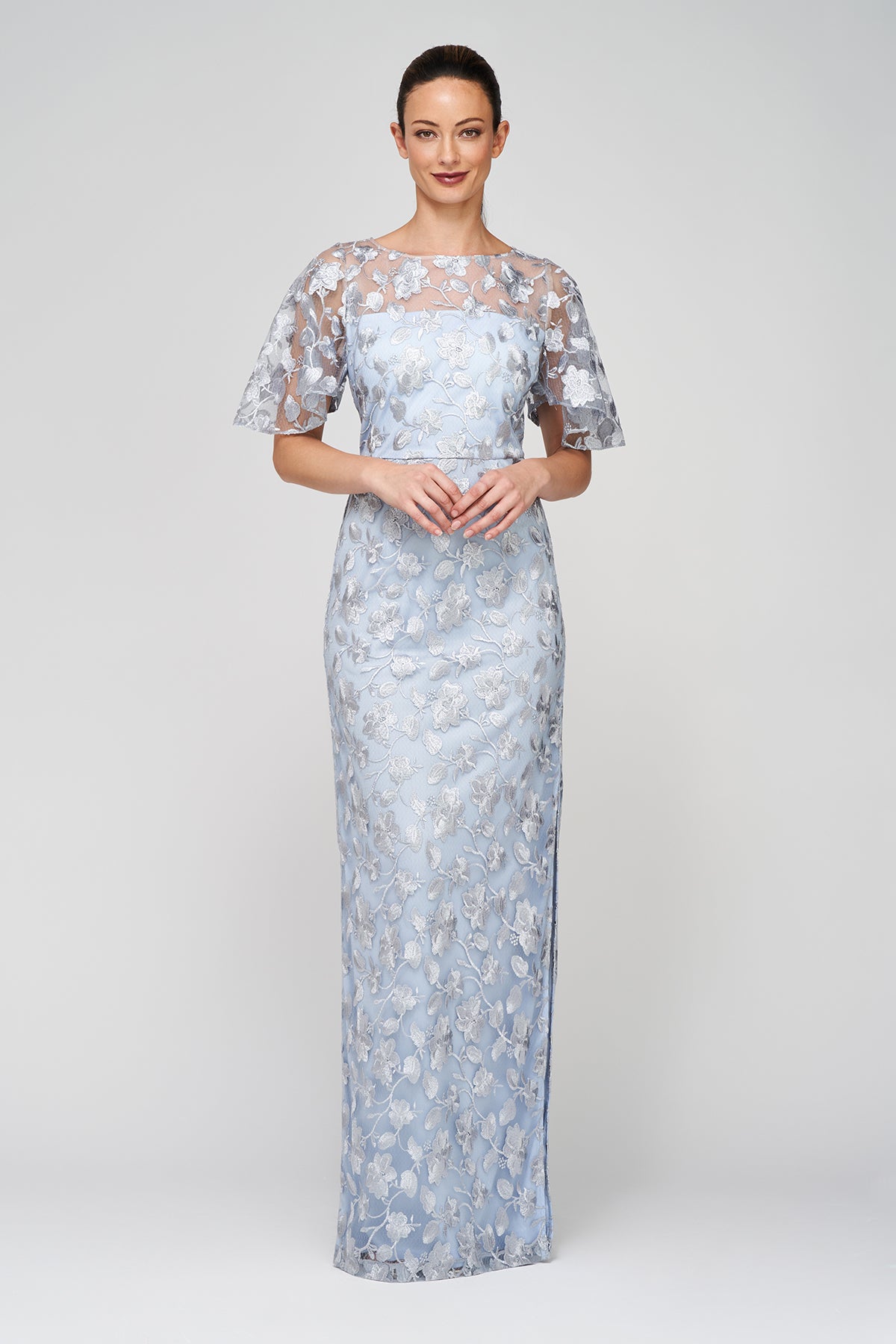 Brooke Column Gown – JS Collections