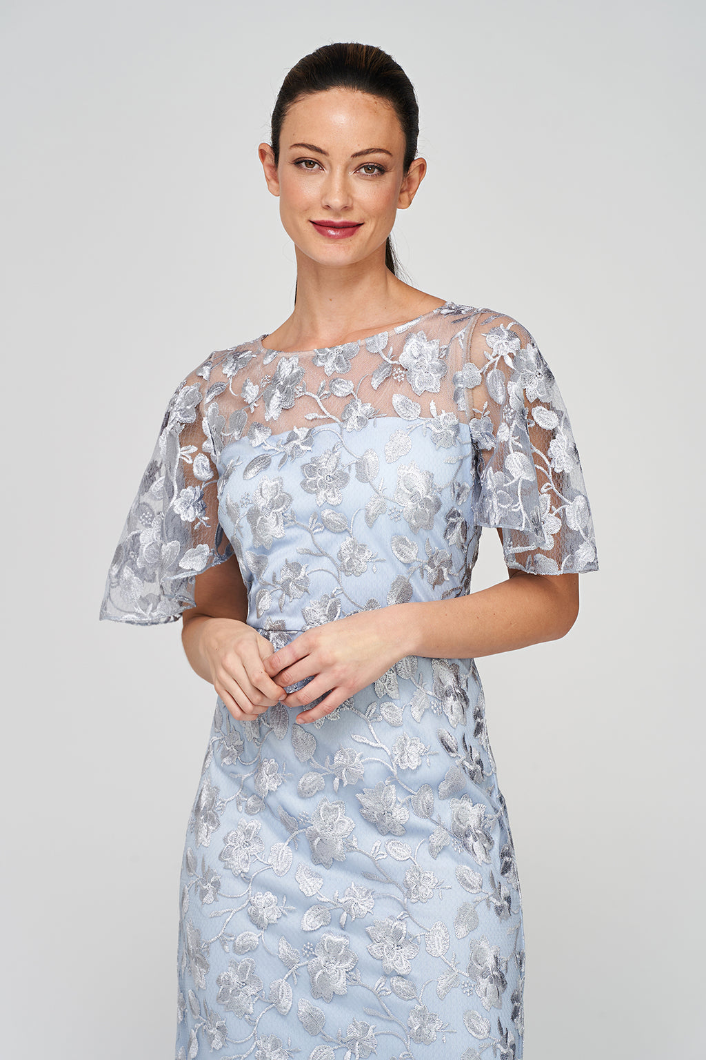 Brooke Column Gown – JS Collections