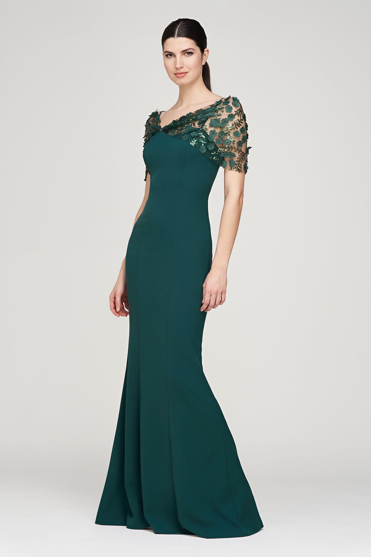 Lara Mermaid Gown – JS Collections