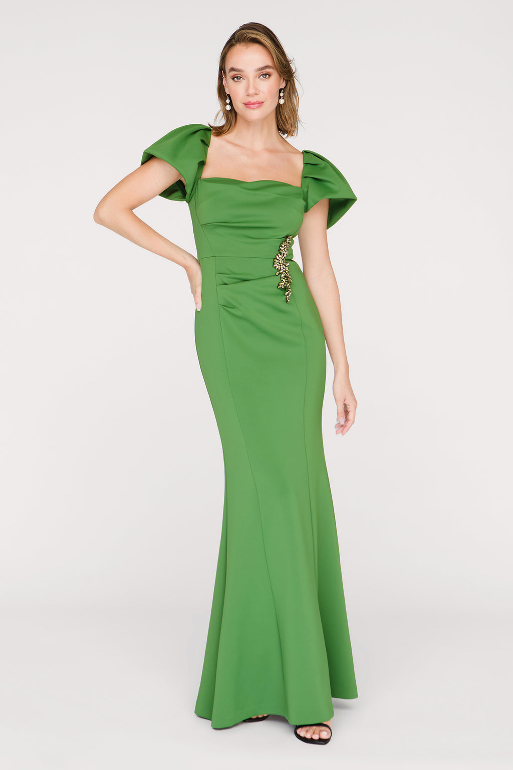 Scotlyn Flutter Sleeve Mermaid – JS Collections