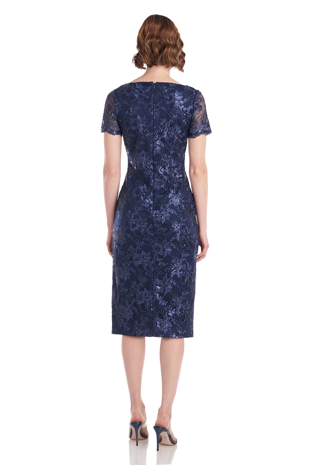 Leena Bateau Midi Dress – JS Collections