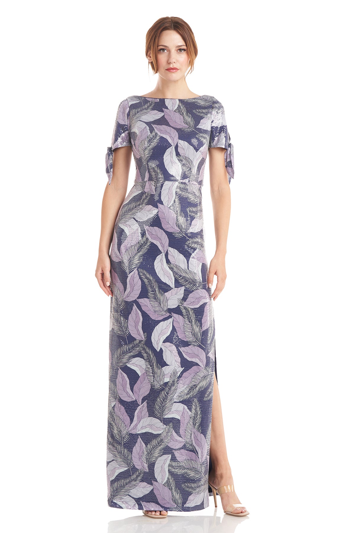 Carmen Column Gown – JS Collections