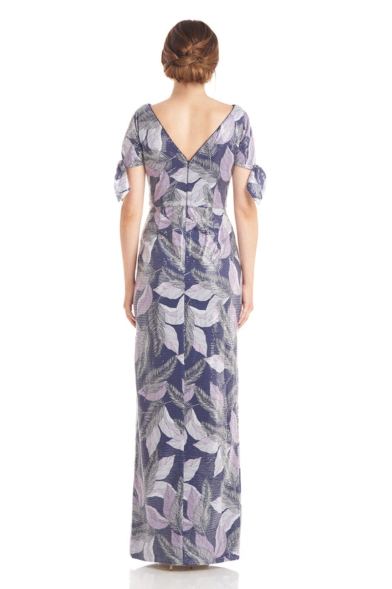 Carmen Column Gown – JS Collections