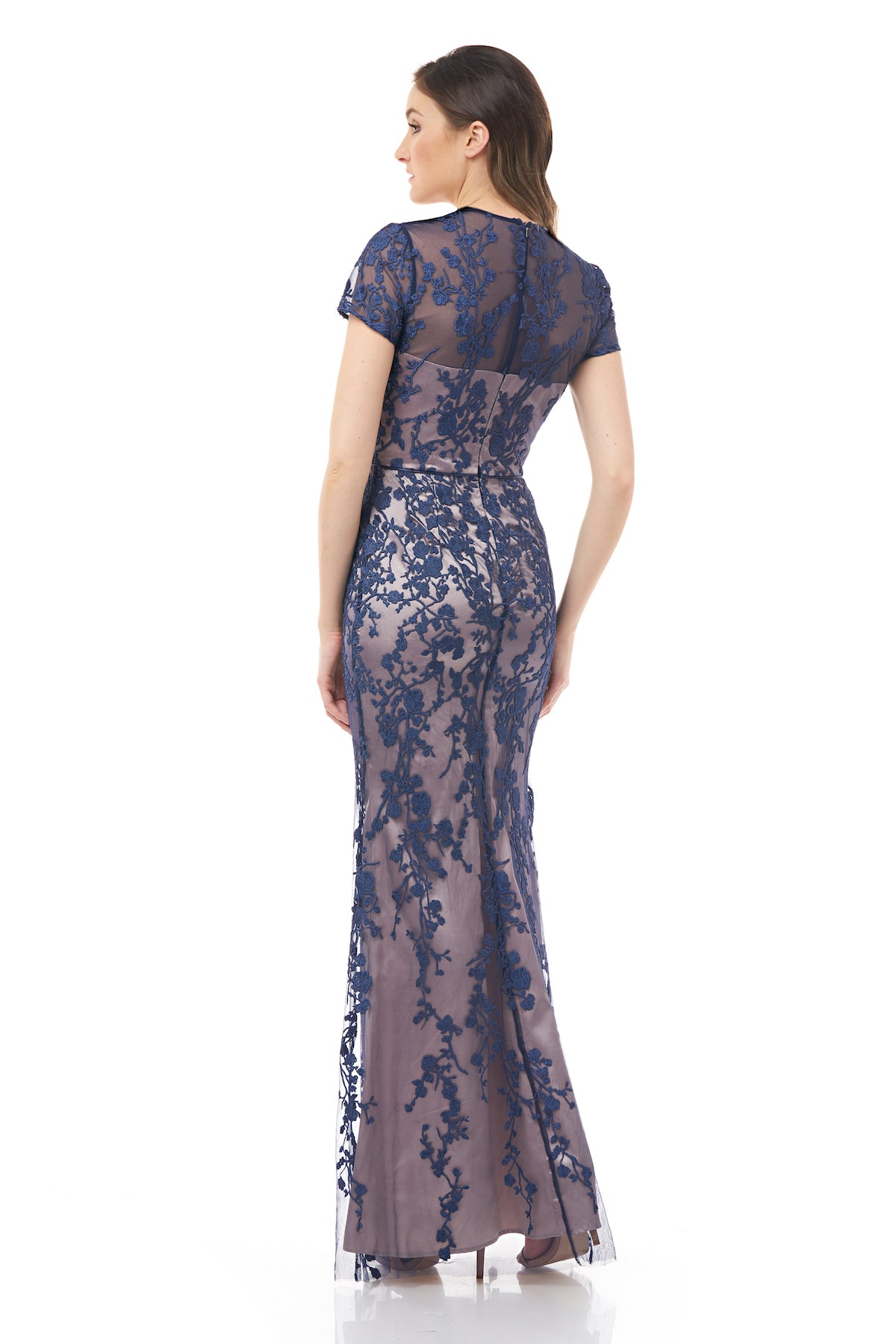 Vine Embroidered Gown – JS Collections